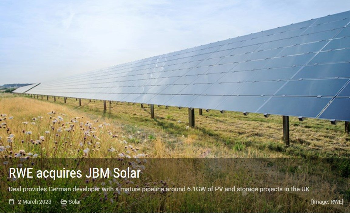 Vendor Technical Advisor for the sale of JBM Solar to German energy ...